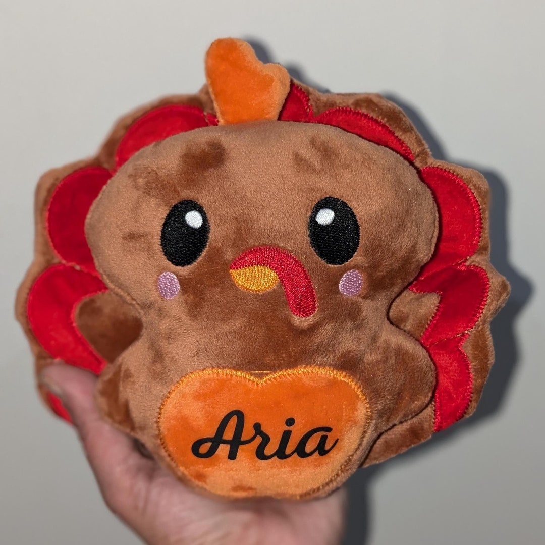 Personalized Turkey Plush , Thanksgiving Plush , Baby's First ...