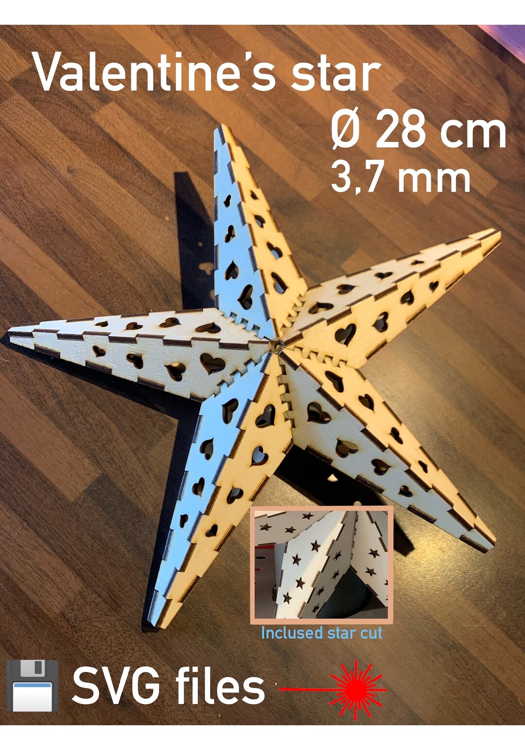 5-pointed Star / 5-pointed Star - Etsy