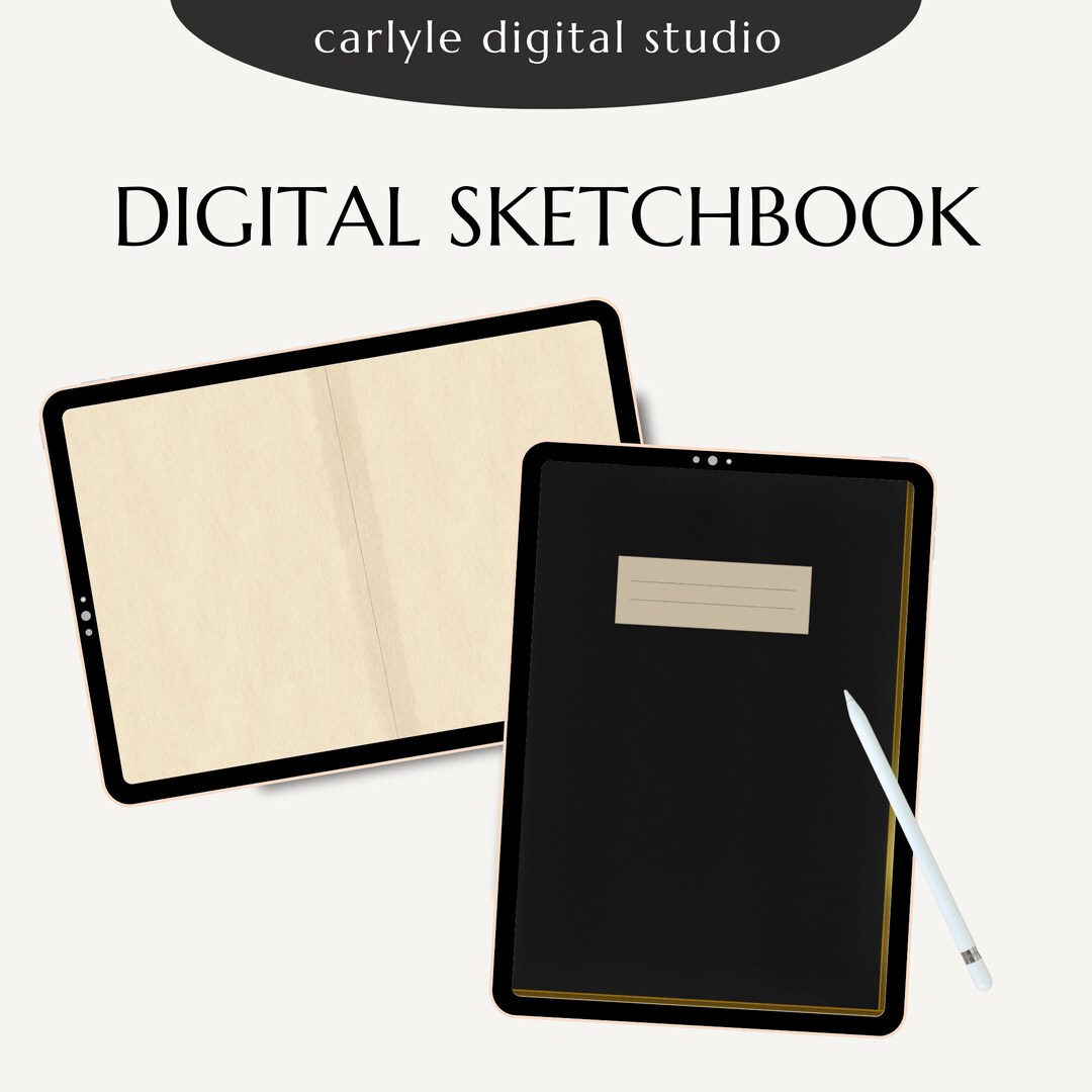 Digital Sketchbook - Good Notes - Digital Download - Etsy