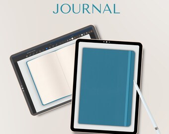 Realistic Digital Journal - Etsy