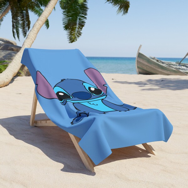 Lilo and Stitch on Beach Svg - Etsy