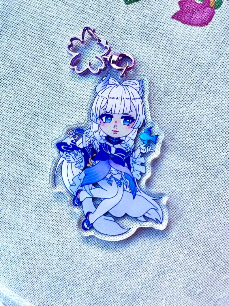 Genshin Impact Acrylic Keychains - Etsy