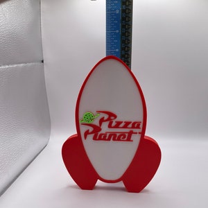 Pizza Planet Rocket Ship Decoration Toy Story Self Standing 3d Printed ...