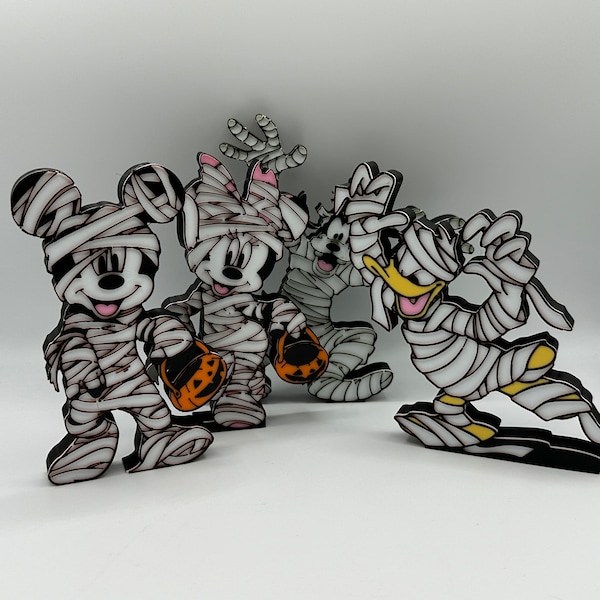 Mickey Minnie Mummy - Etsy