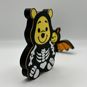 Winnie the Pooh Vampire Bat or Skeleton Halloween Decorations 3d ...