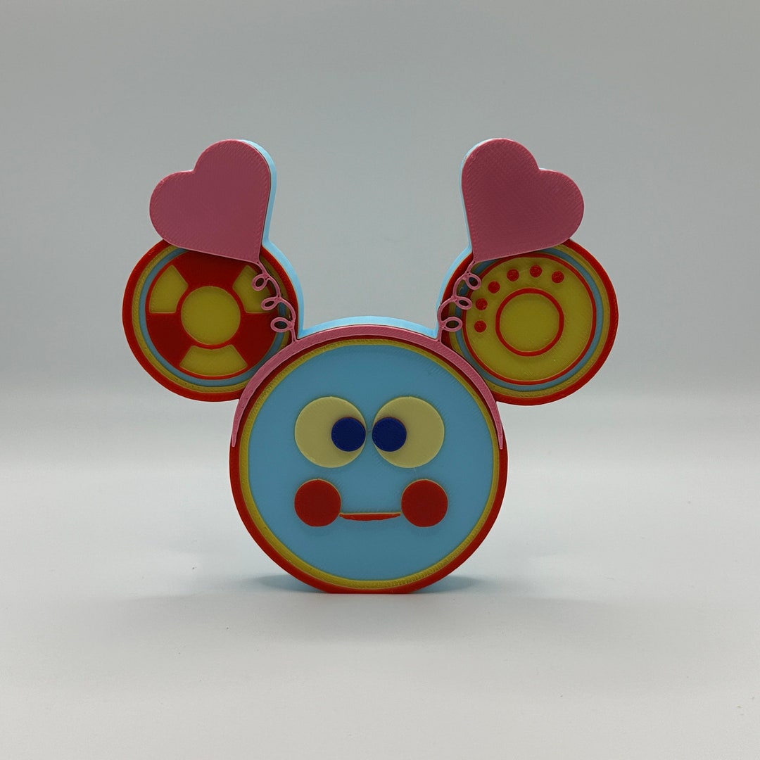 Toodles From Mickey's Clubhouse Valentines Day Standing Decoration 3d ...