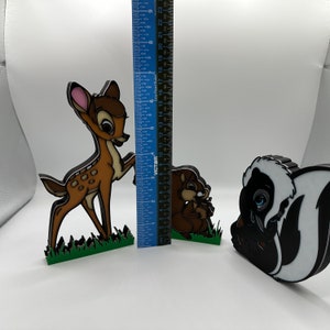 Bambi and Friends Decorations 3d Printed for Shelf, Counter or Tiered ...