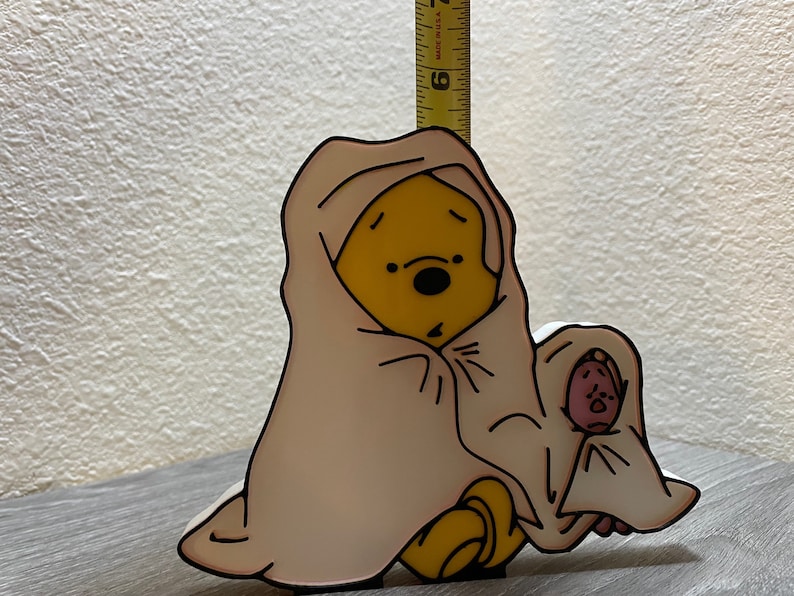 Winnie the Pooh and Piglet Scared Pals Halloween Decoration - Etsy India