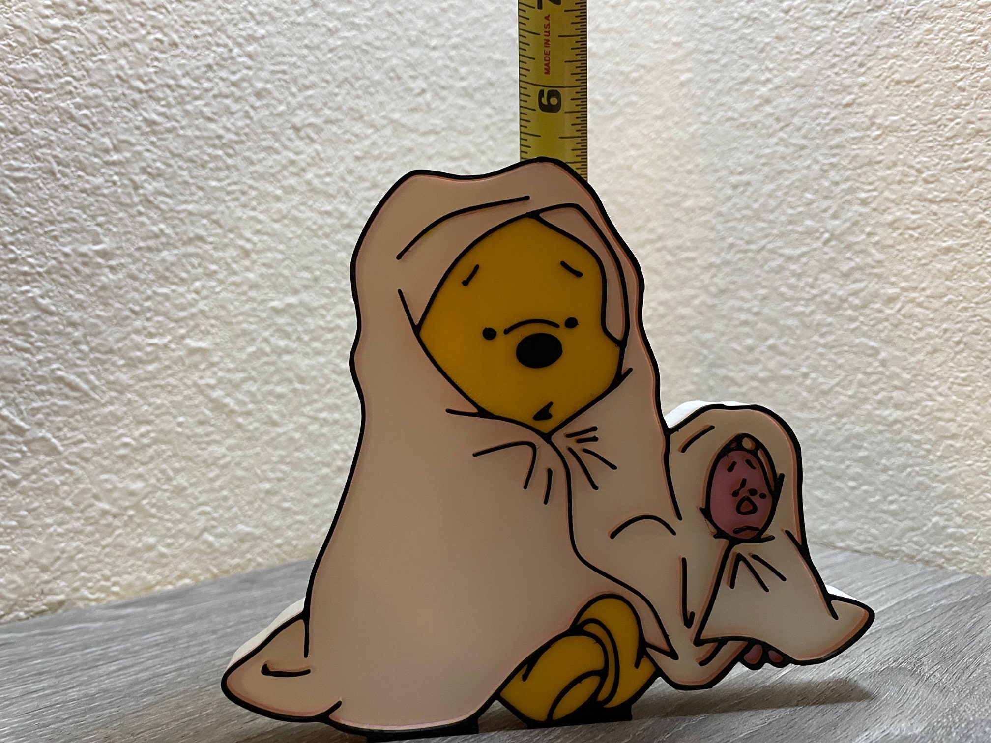 Winnie the Pooh and Piglet Scared Pals Halloween Decoration - Etsy Finland