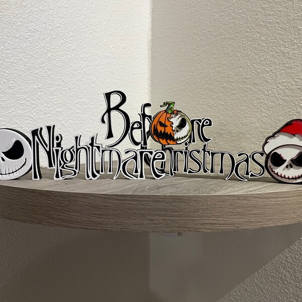 Jack Skellington Signs - Etsy