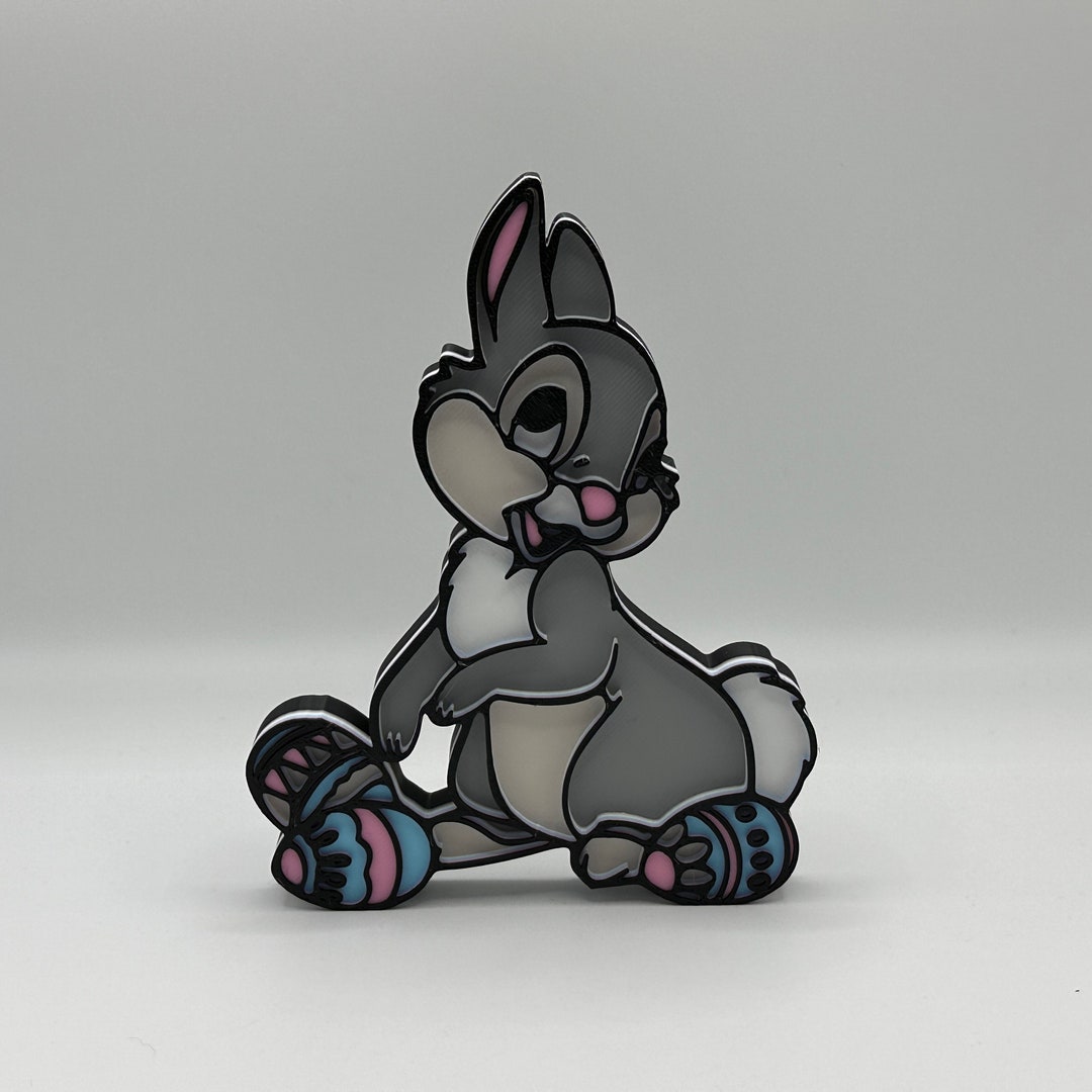 Thumper the Rabbit Easter Egg Decoration 3d Printed - Etsy