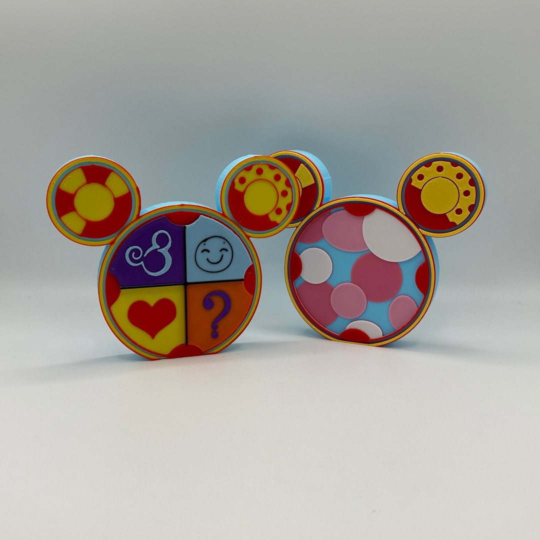Oh Toodles Mickeys Clubhouse Themed Standing Decorations 3d Printed - Etsy