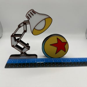 Pixar Luxo the Lamp and Pixar Ball Decoration Set of 2 3d Printed - Etsy