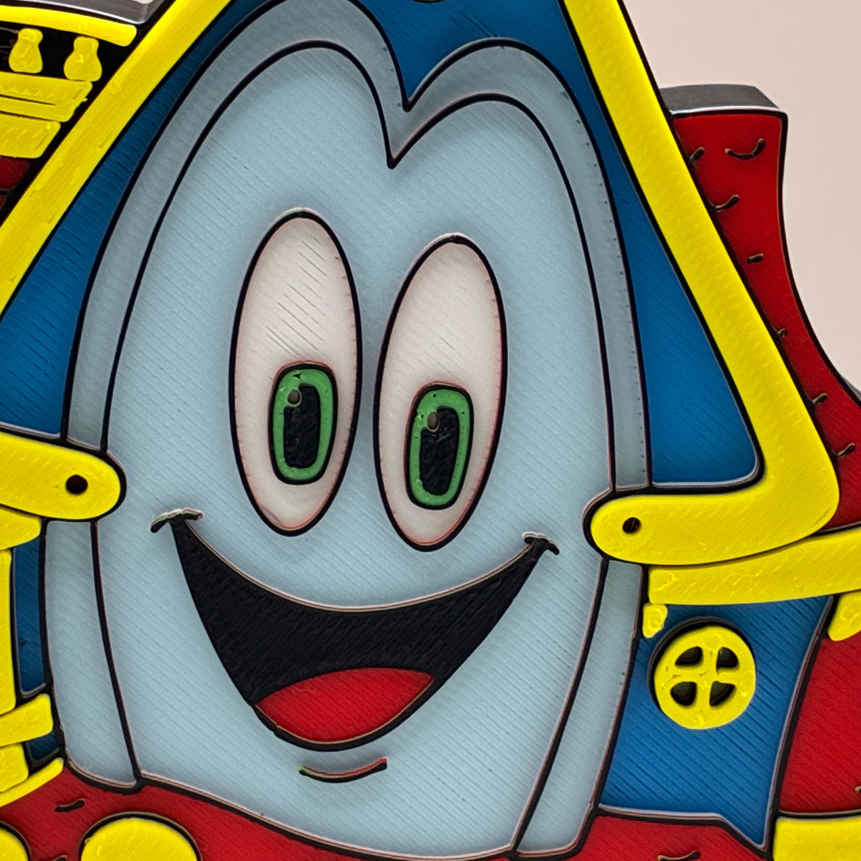 Mickey Mouse Funhouse Funny and Teddy Decorations 3d Printed - Etsy