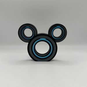 3d Printed Mickey Mouse Tron Themed Decorations 3 Options Available - Etsy