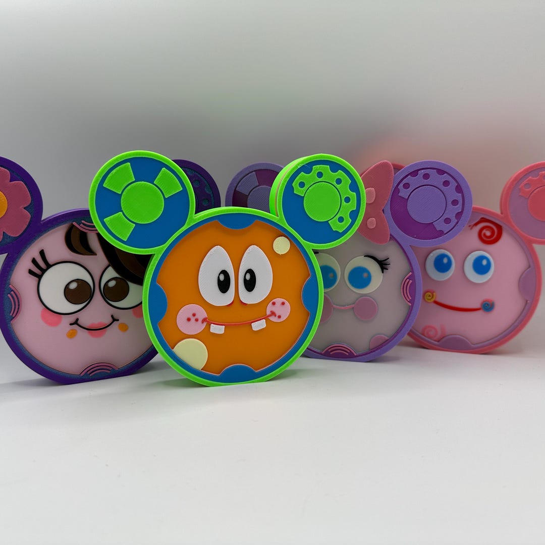 Friends of Toodles Trio Figures 3d Printed - Etsy