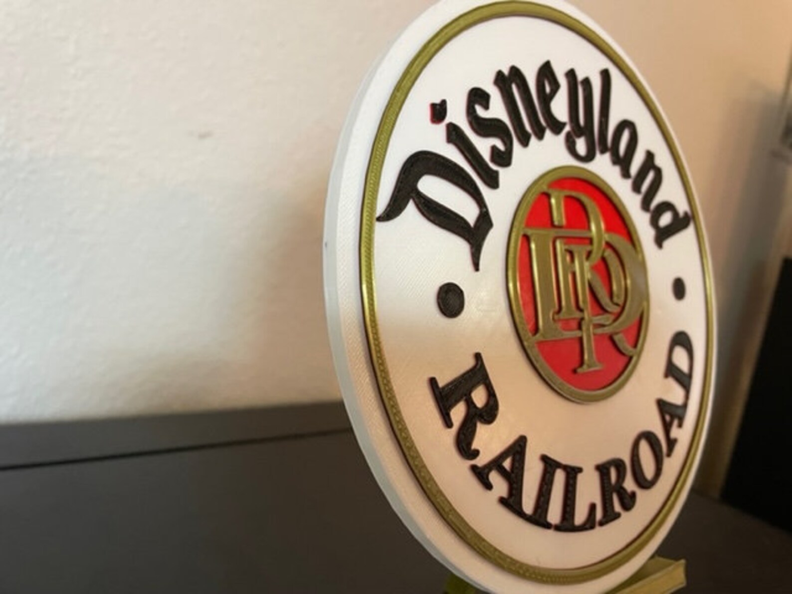 Disneyland Railroad Sign 3d Printed DRR Logo Sign | Etsy