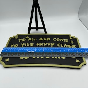 Disney Styled Classroom Welcome Sign "to All That Come to This Happy ...