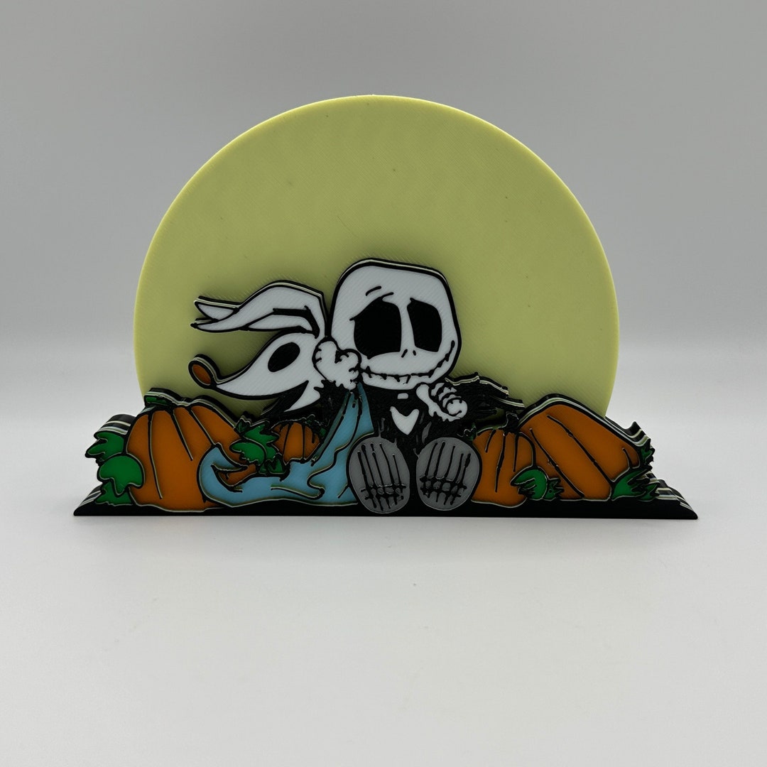 Great Pumpkin Nightmare Before Christmas Mashup Decoration 3d Printed ...