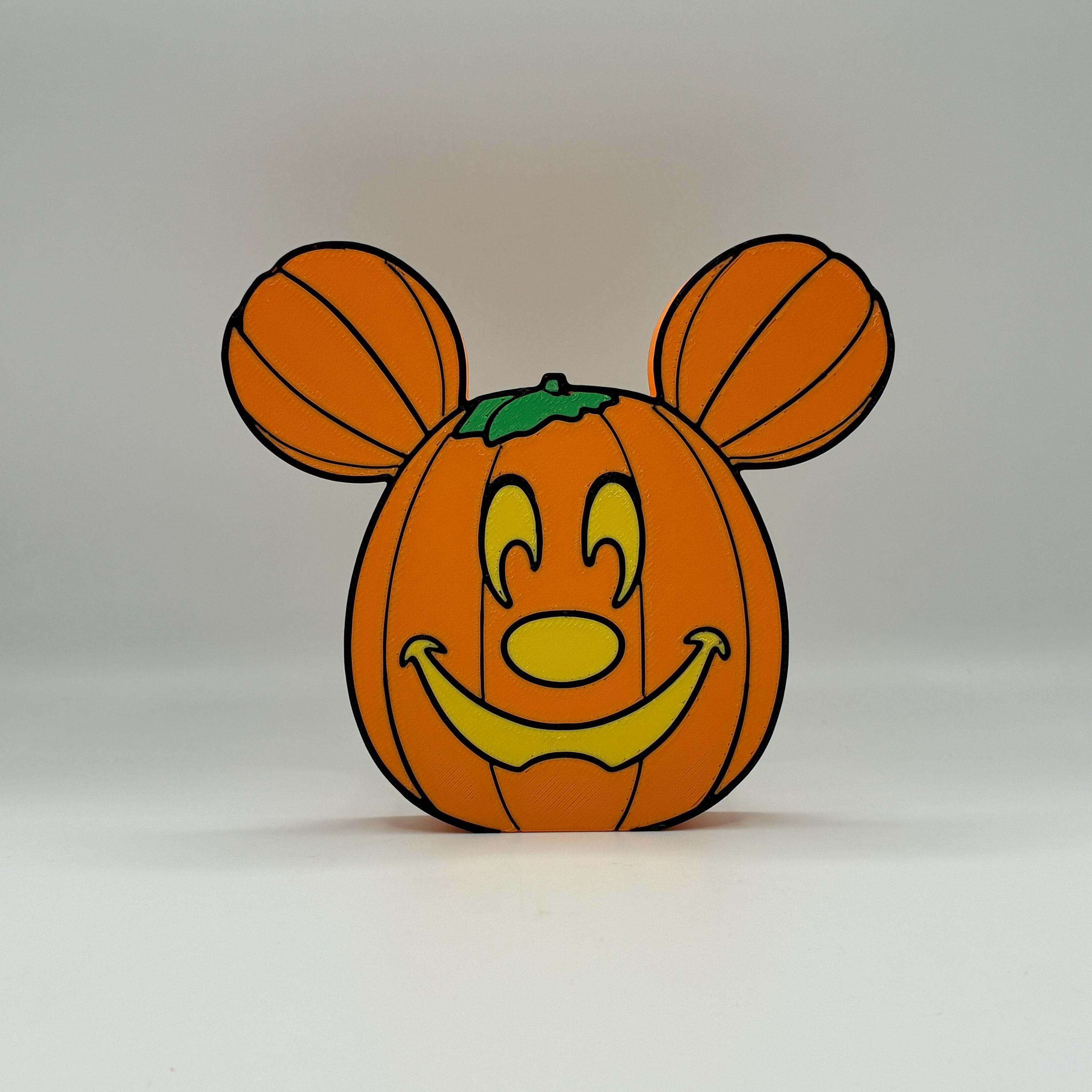 Mickey Winky Blinky the Disneyland Pumpkin – 3d-printed Spooky Disney ...