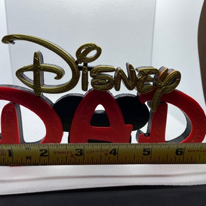 3d Printed Disney Dad Standing Sign 3d Printed - Etsy