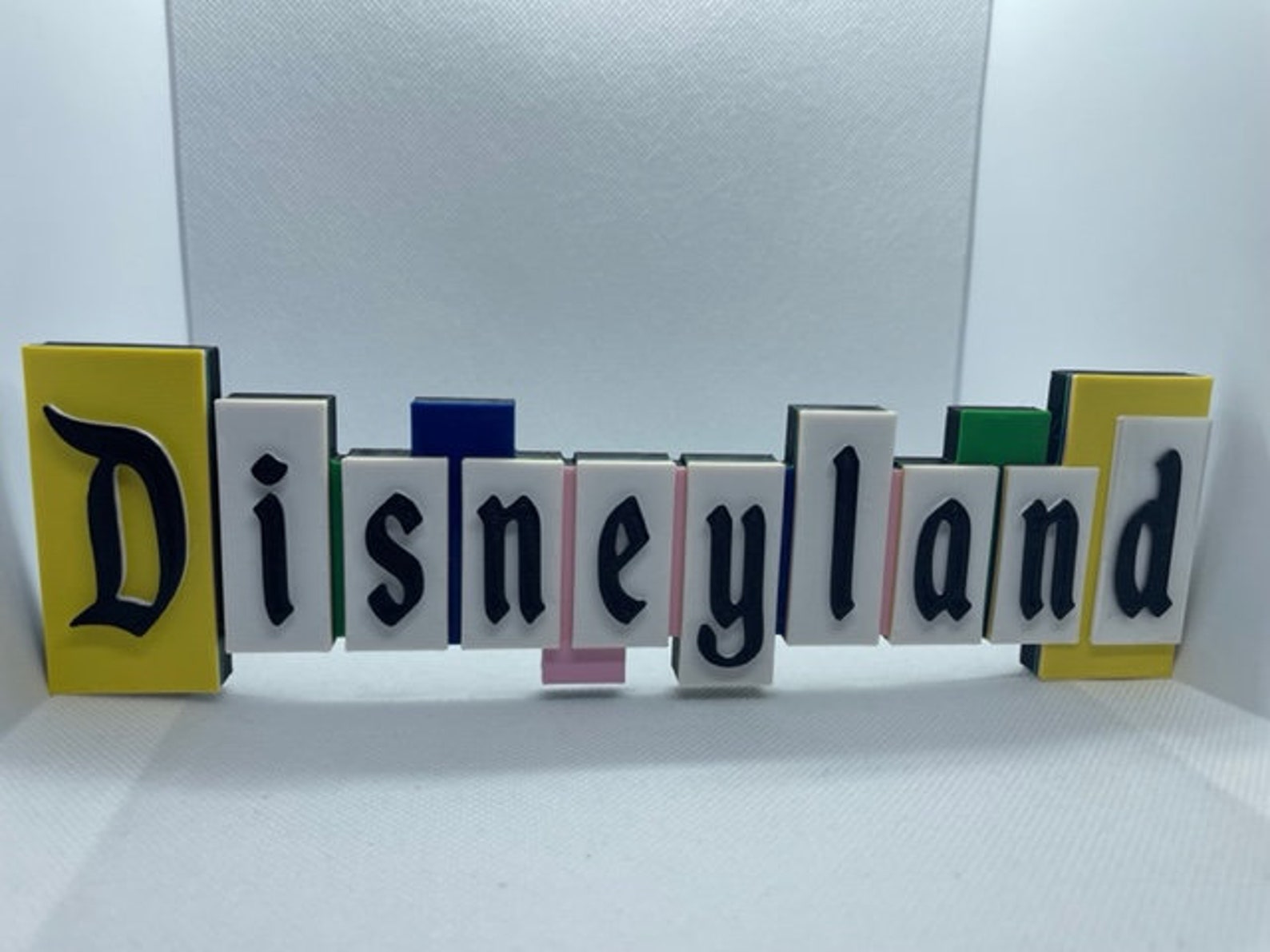 Disneyland Marquee Sign Decoration Photo Prop Topper 3d - Etsy
