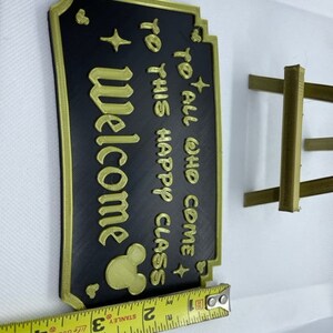 Disney Styled Classroom Welcome Sign to All That Come to - Etsy