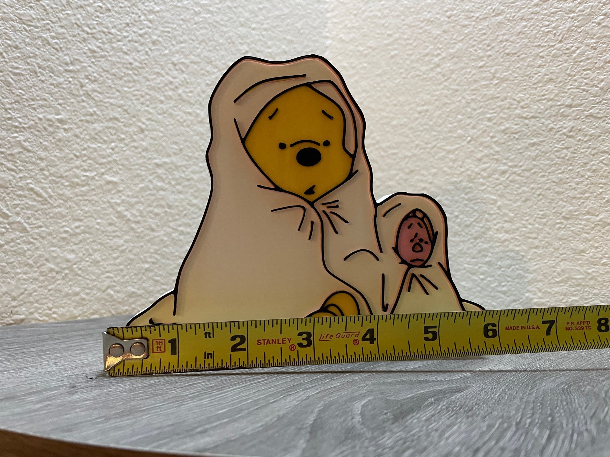 Winnie the Pooh and Piglet Scared Pals Halloween Decoration - Etsy Finland