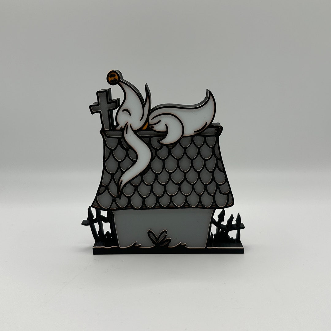 Nightmare Before Christmas Zero Dog Mashup Decoration 3d Printed - Etsy