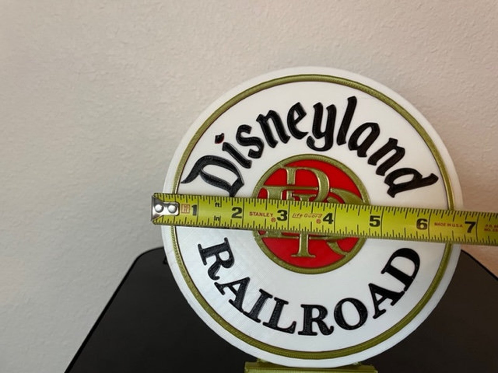 Disneyland Railroad Sign 3d Printed DRR Logo Sign | Etsy