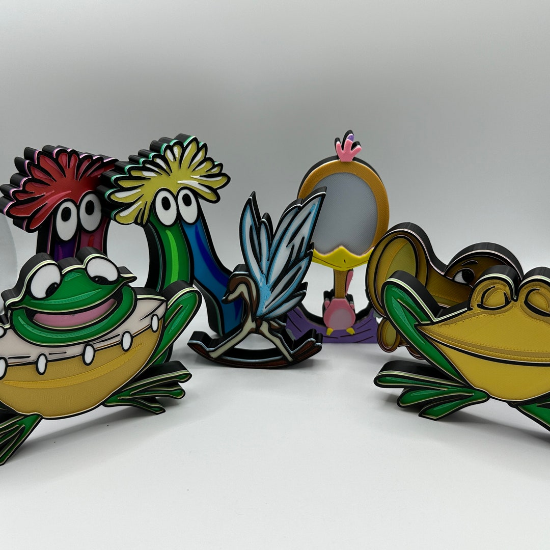 Disney's Alice in Wonderland Tulgey Wood Creature Decorations 3d ...