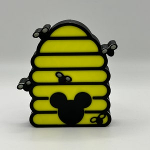 Mickey and Minnie Mouse Honey Bee Decoration Set of Three 3d Printed - Etsy