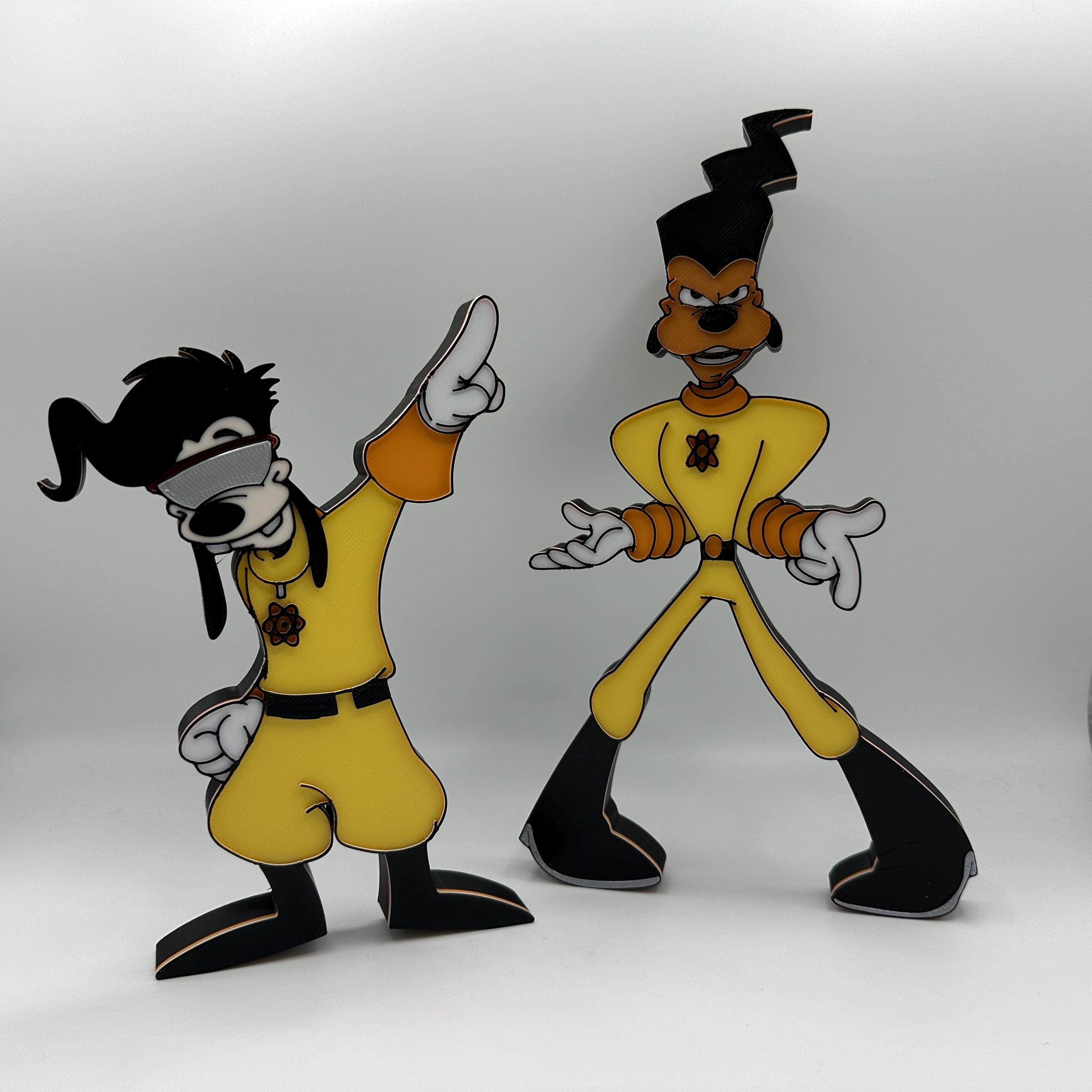 Powerline and Max From A Goofy Movie Standing Decorations 3d Printed - Etsy