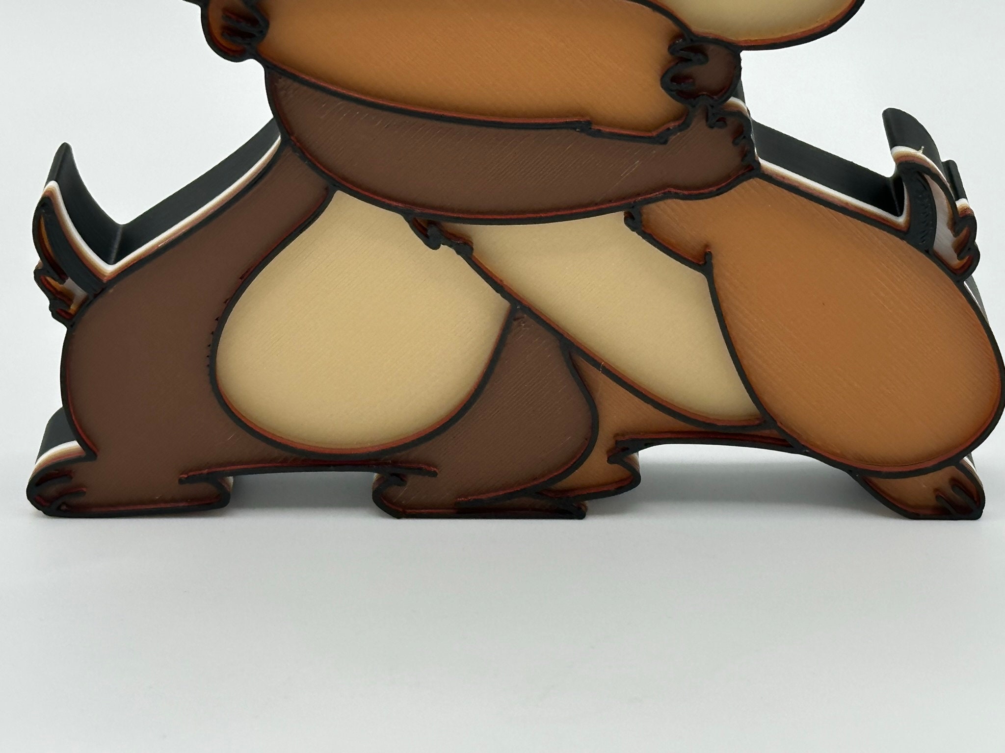 Chip N Dale Hugging Buddies Standing Decoration 3d Printed - Etsy
