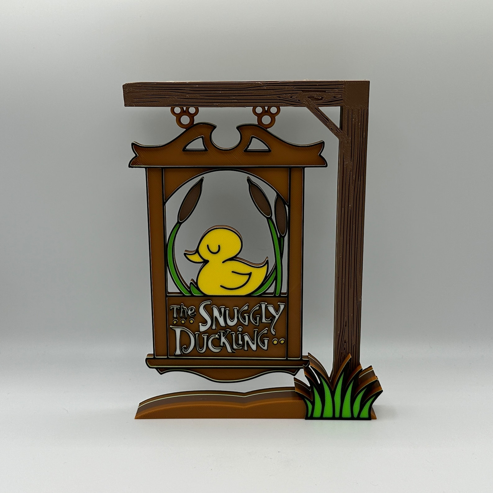 Snuggly Duckling Hanging or Standing Sign 3d Printed - Etsy