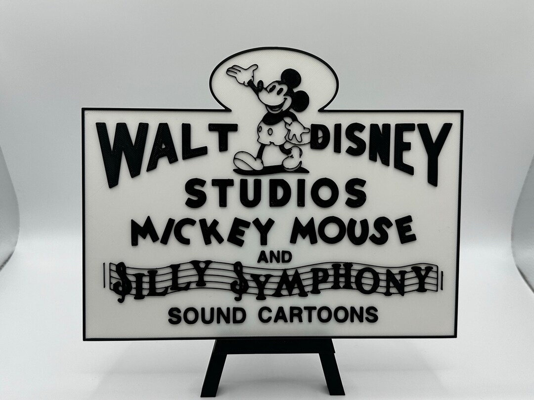 Walt Disney Studios Replica Sign 3d Printed - Etsy