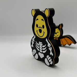 Winnie the Pooh Vampire Bat or Skeleton Halloween Decorations 3d ...
