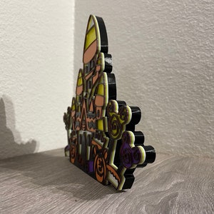 Disney Style Candy Corn Castle Decoration - Etsy