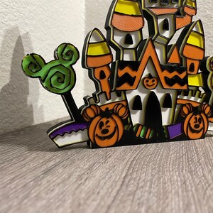 Disney Style Candy Corn Castle Decoration - Etsy
