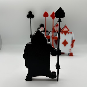 Disney's Alice in Wonderland Card Soldier Decorations 3d Printed - Etsy