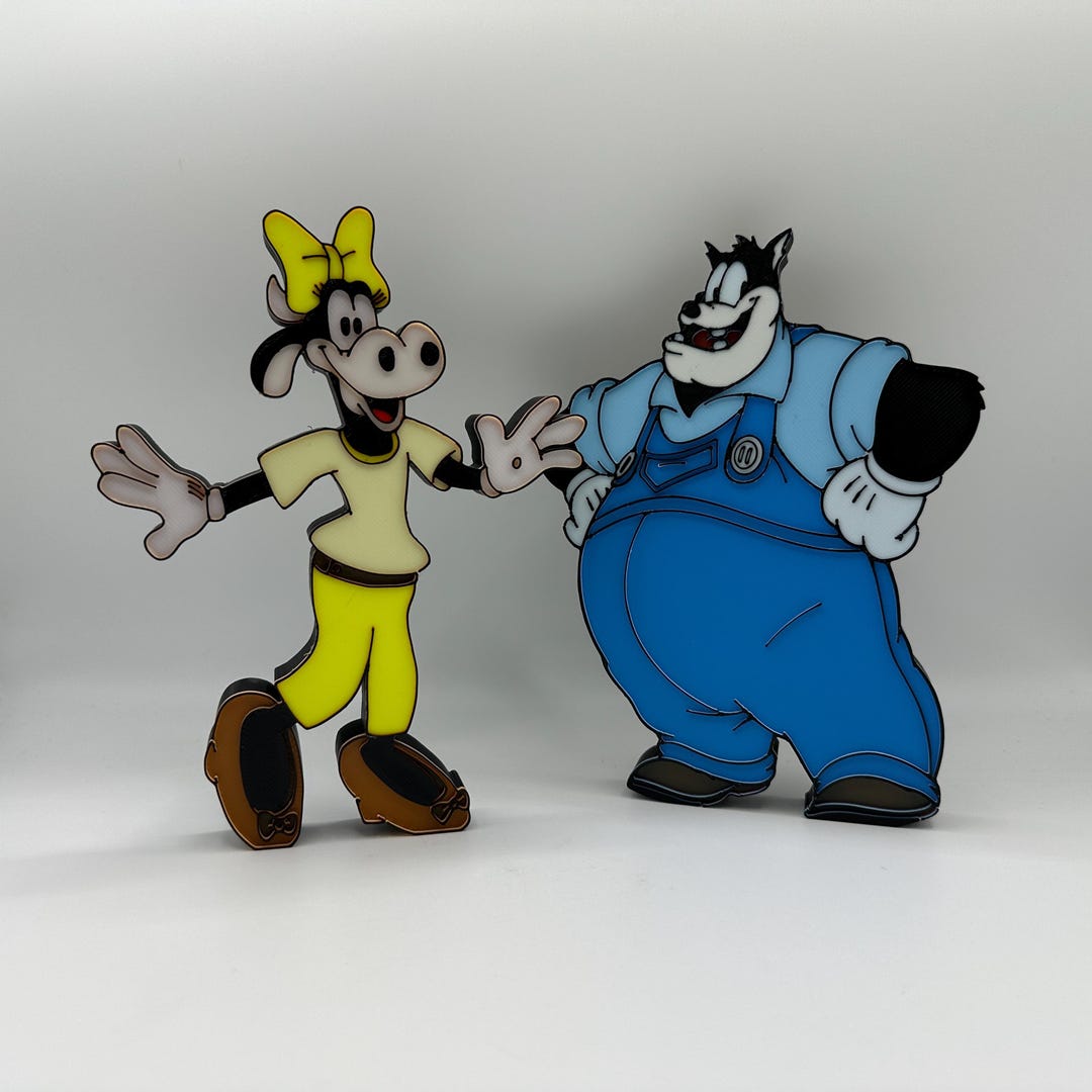 Clarabelle Cow or Pete of Mickey's Clubhouse Decorations 3d Printed - Etsy