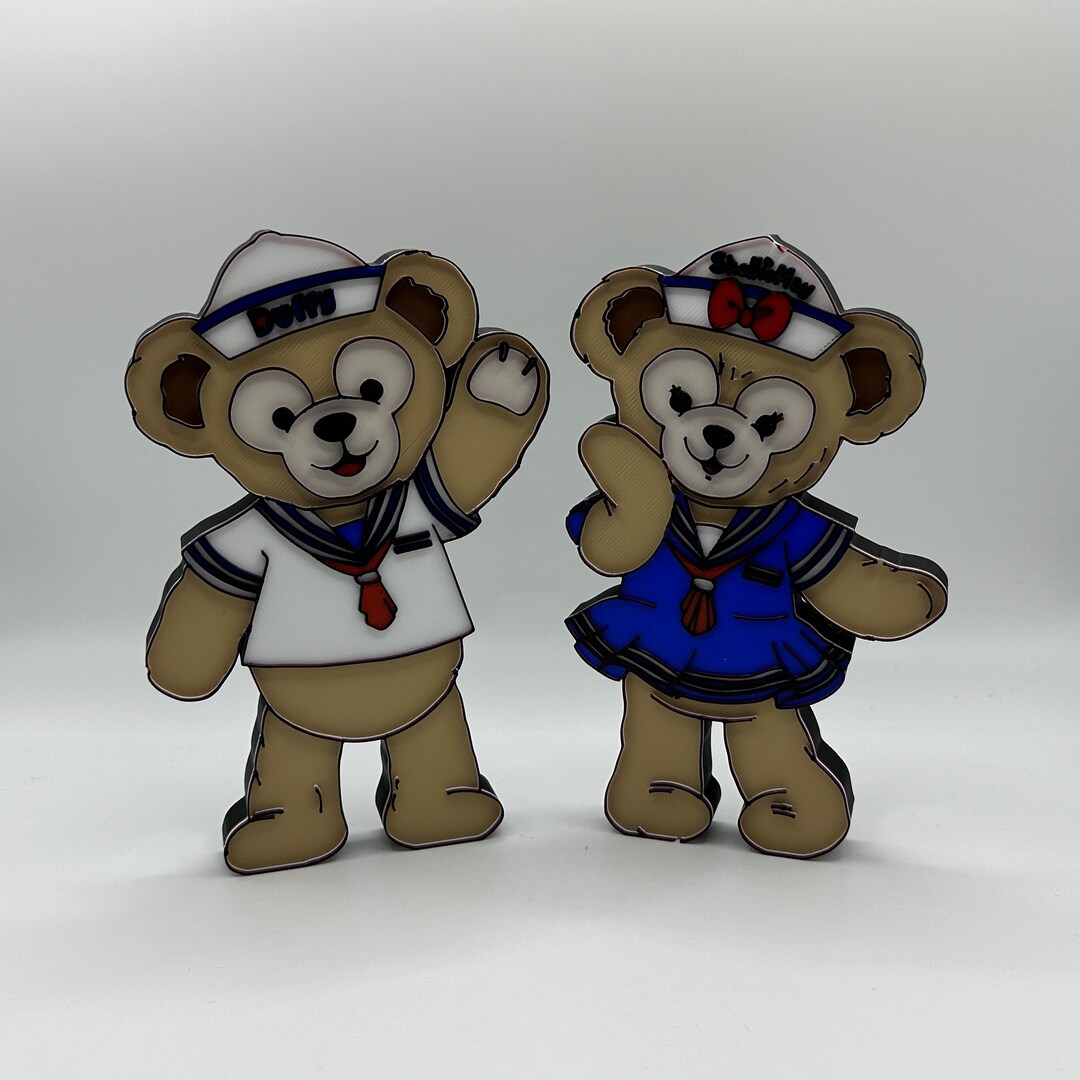 Duffy the Bear or Shellie Sailor Outfit Tiered Tray or Shelf ...