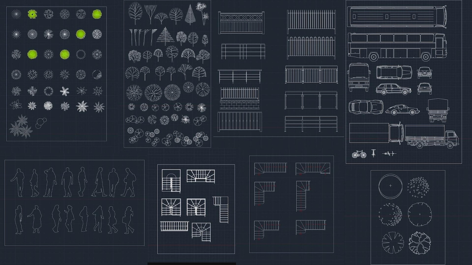 Full CAD Blocks Set/ Professional CAD Bundle/ Interior Design ...