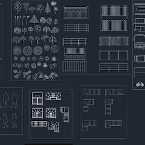 Full CAD Blocks Set/ Professional CAD Bundle/ Interior Design ...