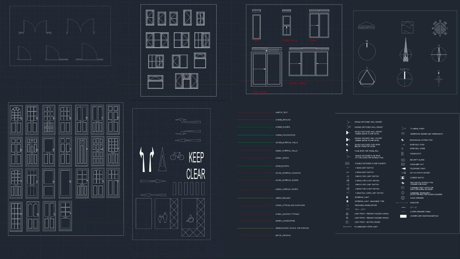 Full CAD Blocks Set/ Professional CAD Bundle/ Interior Design ...