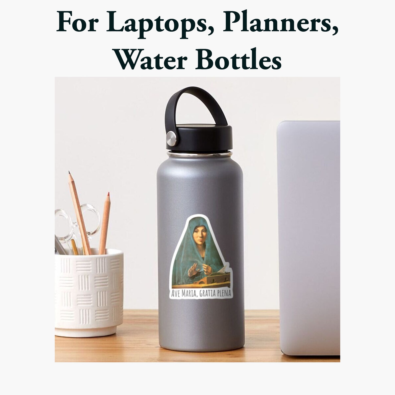 Ave Maria Sticker: Latin Hail Mary Full of Grace Italian - Etsy