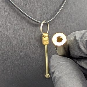 22" Magic Bullet Mini Powder Spoon Necklace - Etsy