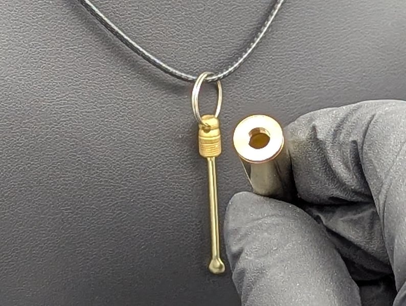 22" Magic Bullet Mini Powder Spoon Necklace - Etsy