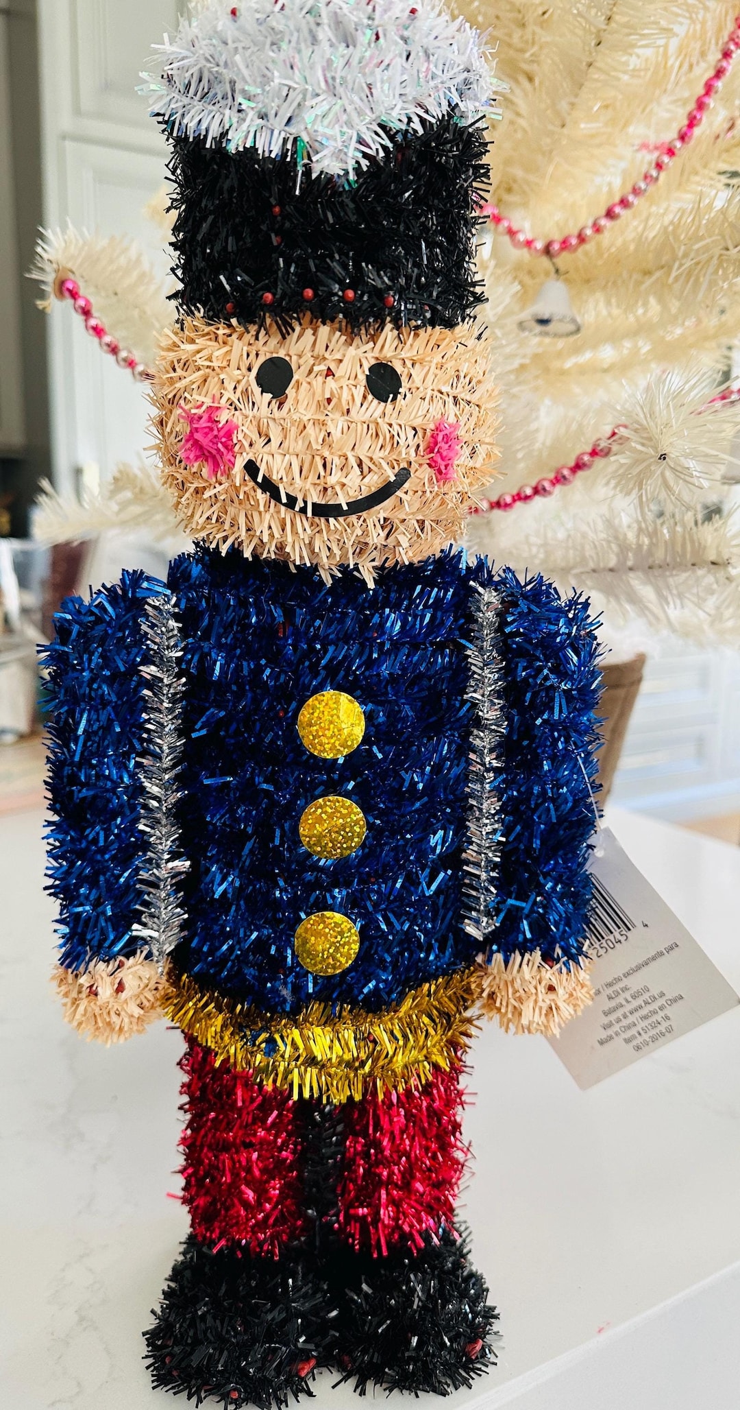 Christmas Toy Soldier Tinsel Decoration Figures - Etsy