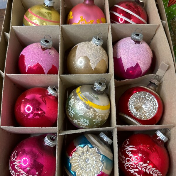 Shiny Brite Christmas Ornaments - Etsy